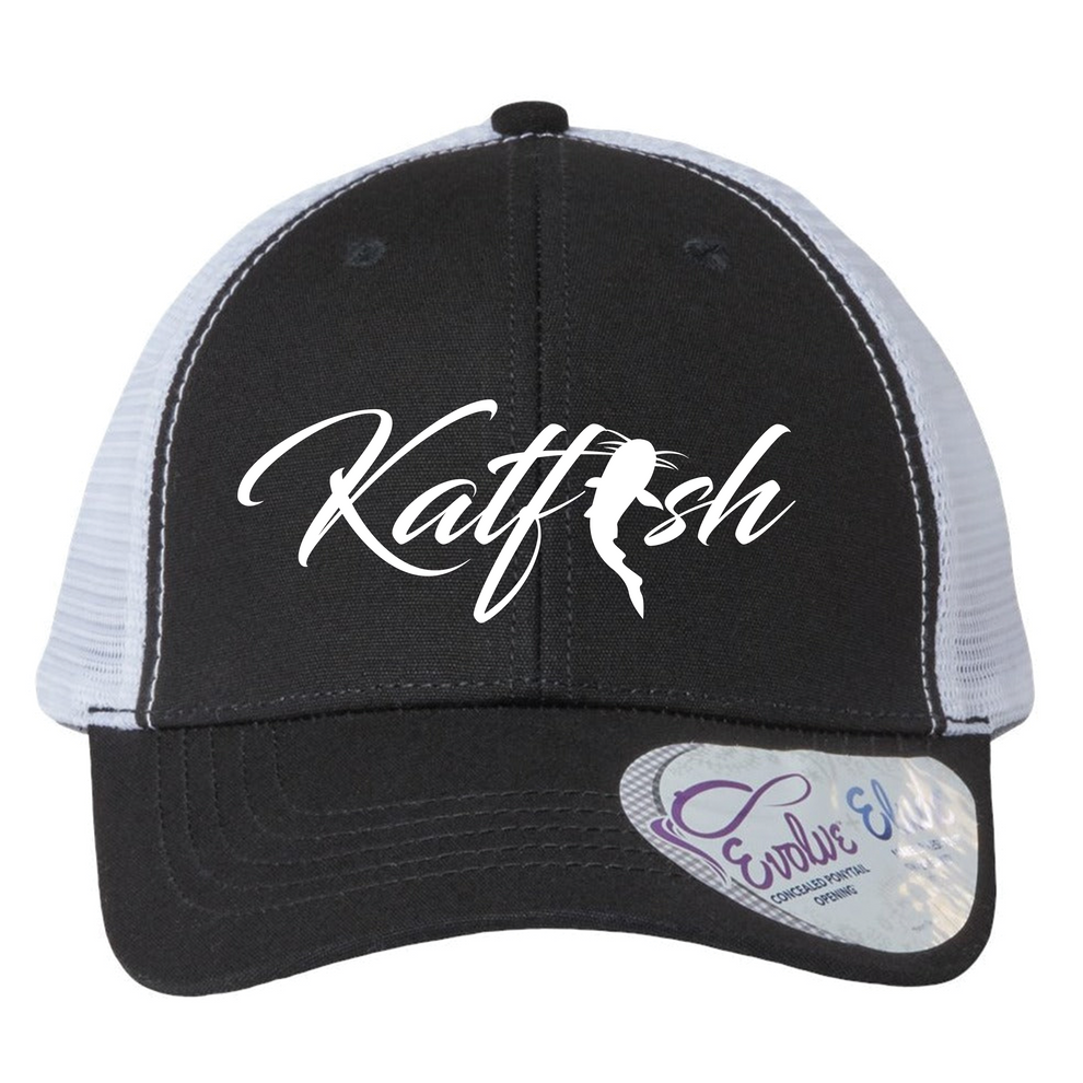 Modern Trucker Black/White – Katfish Clothing