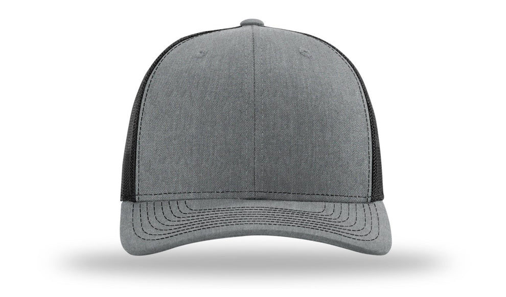 Trucker R112- Heather Grey / Black – Katfish Clothing